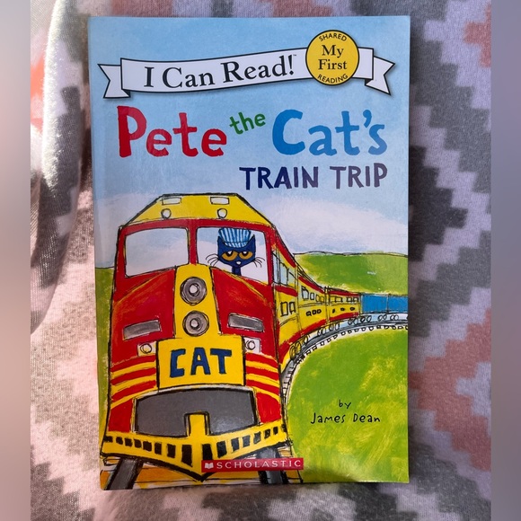 Other | Pete The Cat Train Trip James Dean Paperback Book | Poshmark